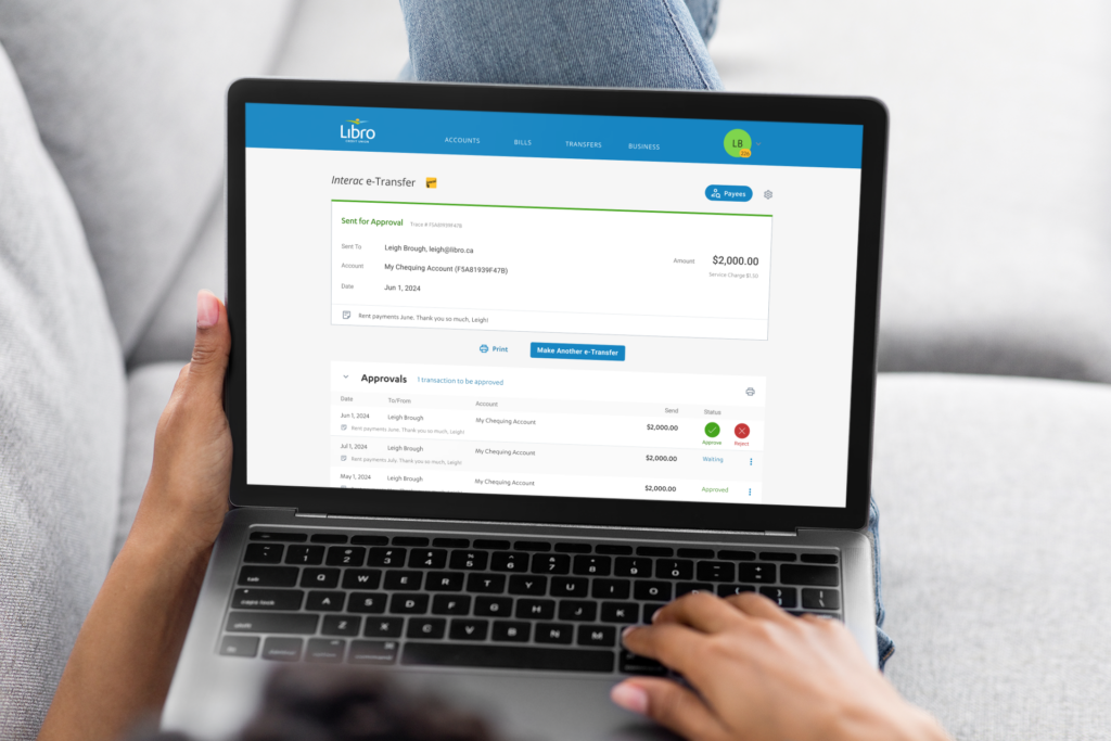 How to Use 2-to-Sign Interac e-Transfer | Libro Credit Union